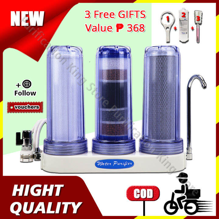High Quality 7 in 1 Alkaline Water Purifier Complete Set | Lazada PH