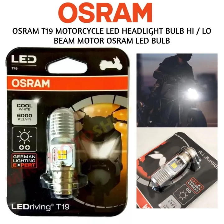 Cypresm TMX 155 OSRAM T19 MOTORCYCLE HS1 H4 LED HEADLIGHT BULB HI / LO ...