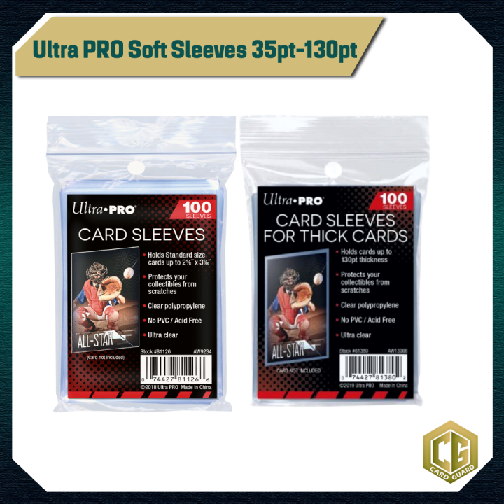 [Card Guard] Ultra Pro Card Sleeves 35pt / 130pt สำหรับการ์ดปกติ และ ...