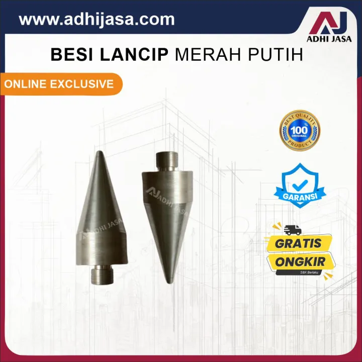 Besi Lancip / Kuku Stik merah Putih | Lazada Indonesia