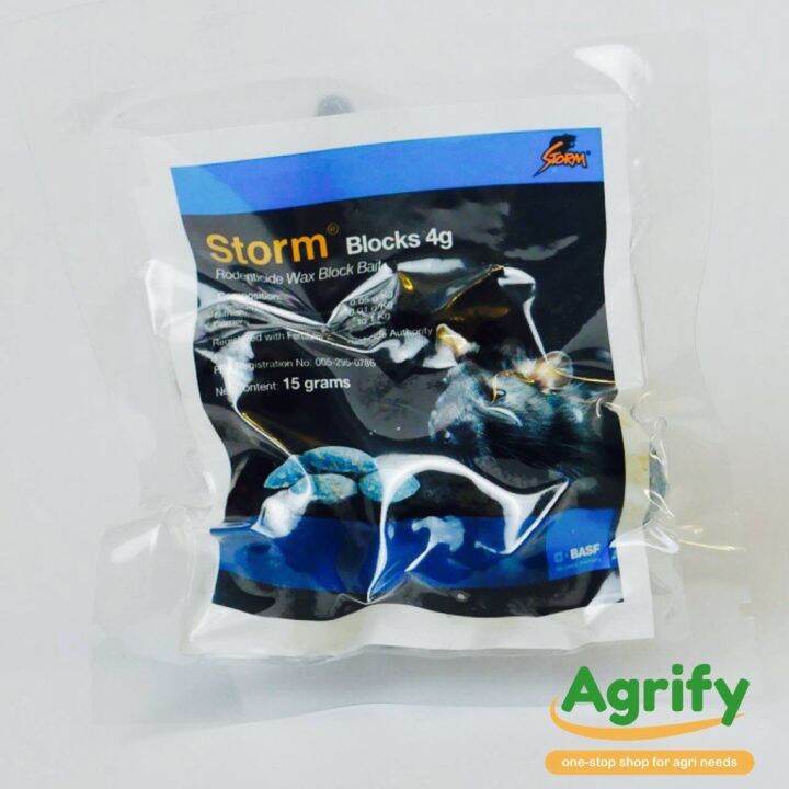 15g Storm Blocks Sachet Rodenticide Rat Bait | Lazada PH