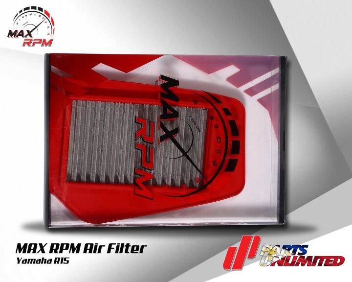 MAX RPM WASHABLE AIR FILTER FOR YZF-R15 V3 | Lazada PH
