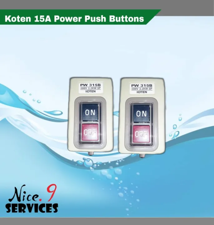 Koten 15A Power Push Buttons (Multicolor) | Lazada PH
