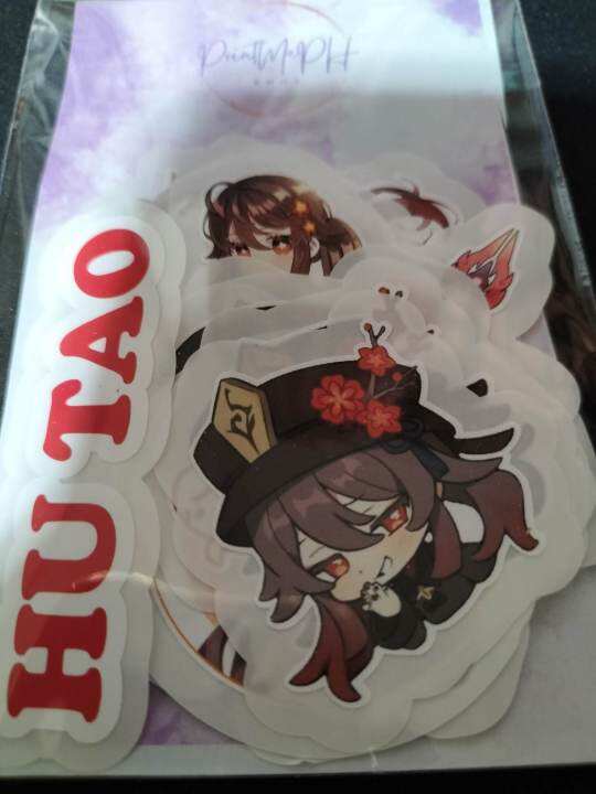 Genshin Impact Character Waterproof Stickers - Hu Tao | Lazada PH