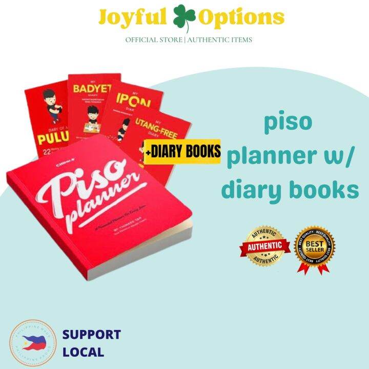 【COD】 Joyful Options | Piso Planner 2023 2024 2025 by Chinkee Tan (with Diary Books) | Lazada PH