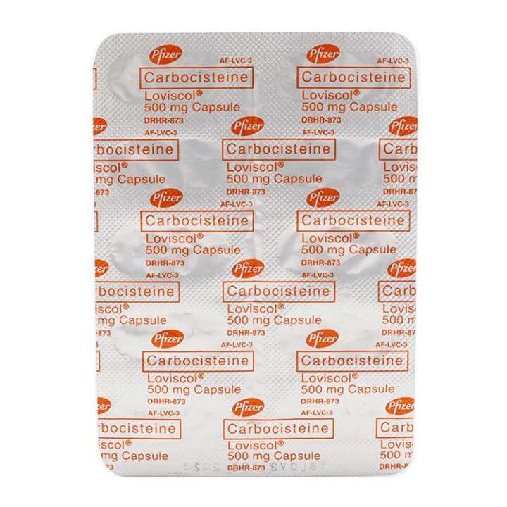Loviscol 500 mg Capsule 20s | Lazada PH