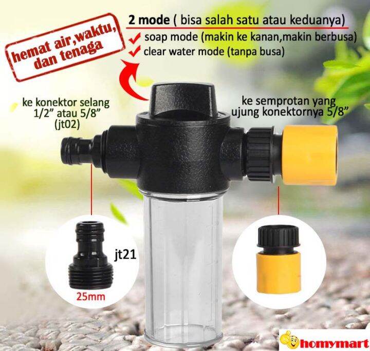 set tangki tabung semprotan cuci motor mobil jt32 mustard 100ml ...