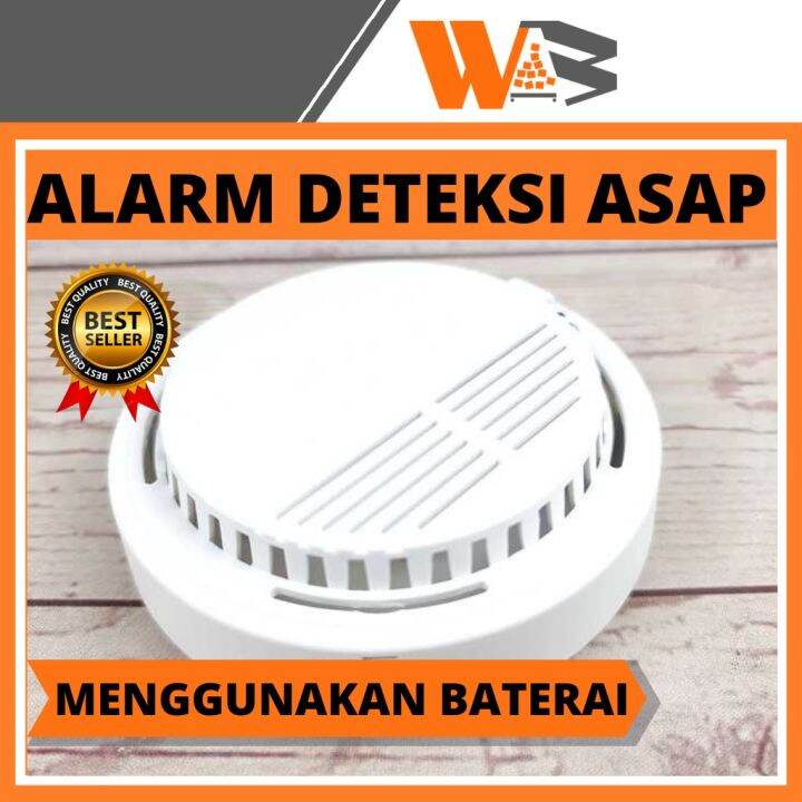 Smoke Detector Alat Pendeteksi Asap Kebakaran sensor Api Kebakaran fire ...