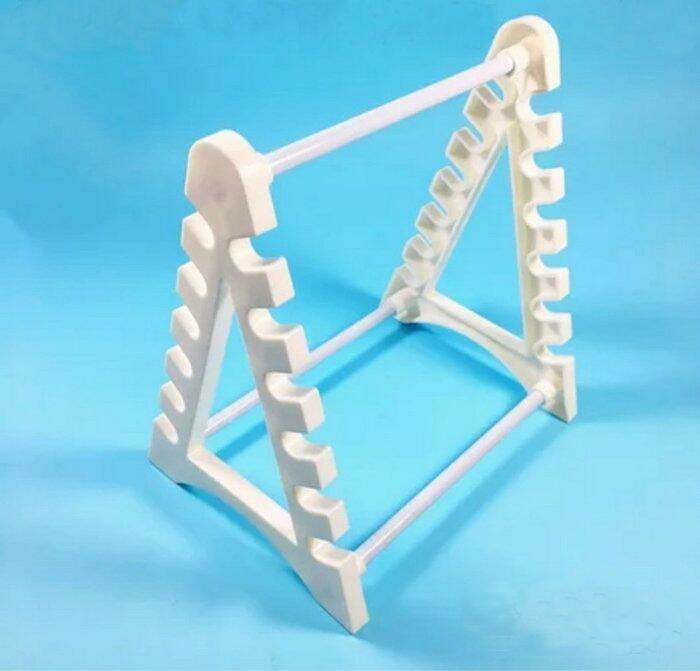 rack 12 pipette tube holder plastic tranfer lab ladder stand support ...