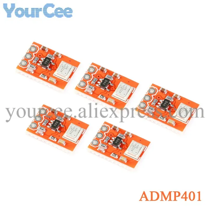5pcs ADMP401 Omnidirectional Microphone Module MEMS Microphone Breakout ...