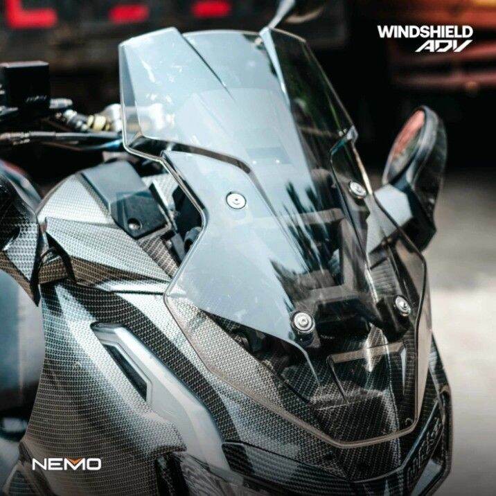 HONDA ADV 160 & 150 WINDSHIELD VISOR NEMO & X3 BRAND | Lazada PH