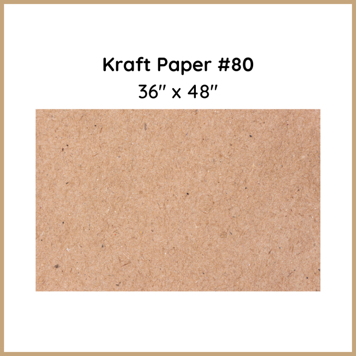 Kraft Paper #80 (36x48 inches) Brown Wrapping Paper | Lazada PH