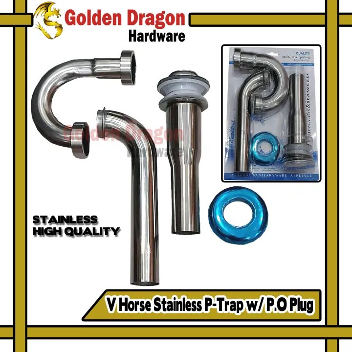 Vhorse High End SUS304 Stainless Pop Up & Flip Basin Water And Waste ...