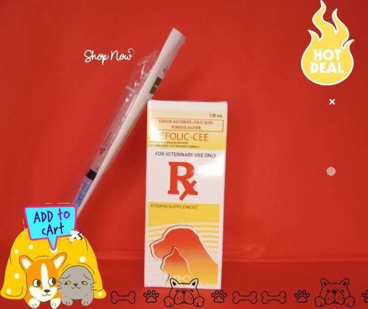 PREFOLIC-CEE (Sodium Ascorbate + Folic Acid + Ferrous Sulfate) 120ml ...