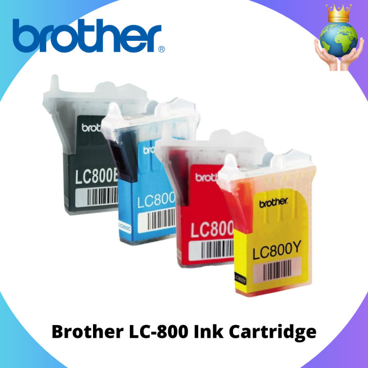 Brother LC800 Ink Cartridge ( Black / Cyan / Magenta / Yellow ) LC-800 | Lazada