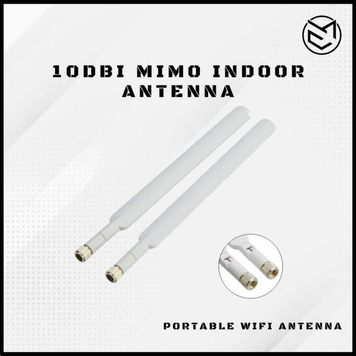 10dbi MIMO indoor Antenna for CPE MODEM(3G/4G/5G) | Lazada PH