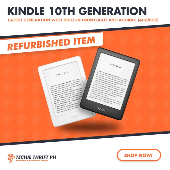 【Quick delivery from Manila】 Kindle 10th Generation (Latest Generation ...