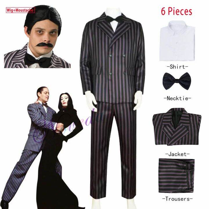 Gomez Addams Costume Spirit Halloween Wednesday Addams Costumes Adults ...
