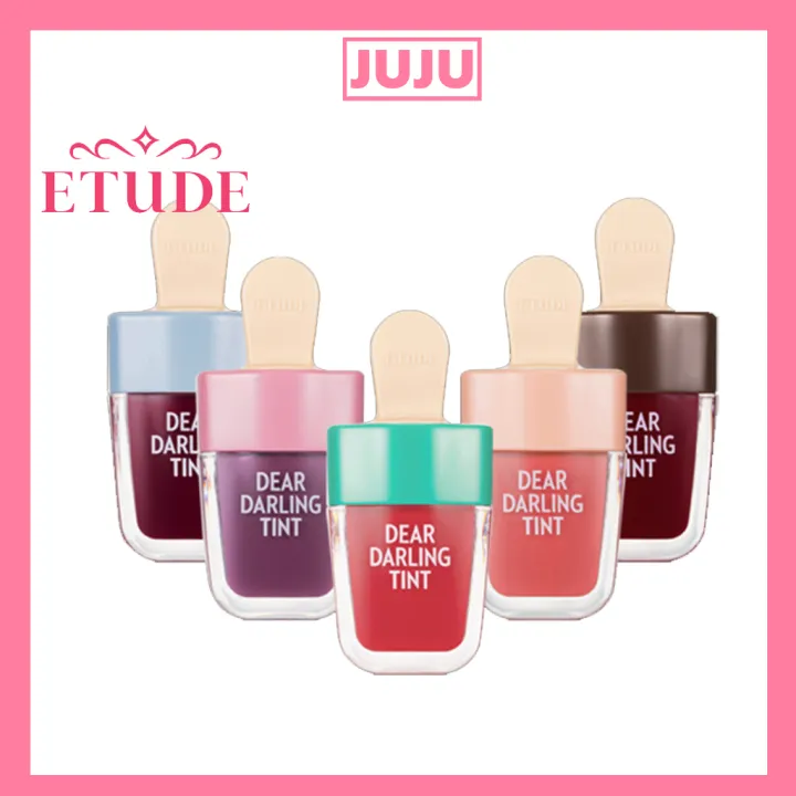 Etude House / Dear Darling Water Gel Tint ice cream / RD306, PK004, RD307, OR205, RD308 | Lazada PH