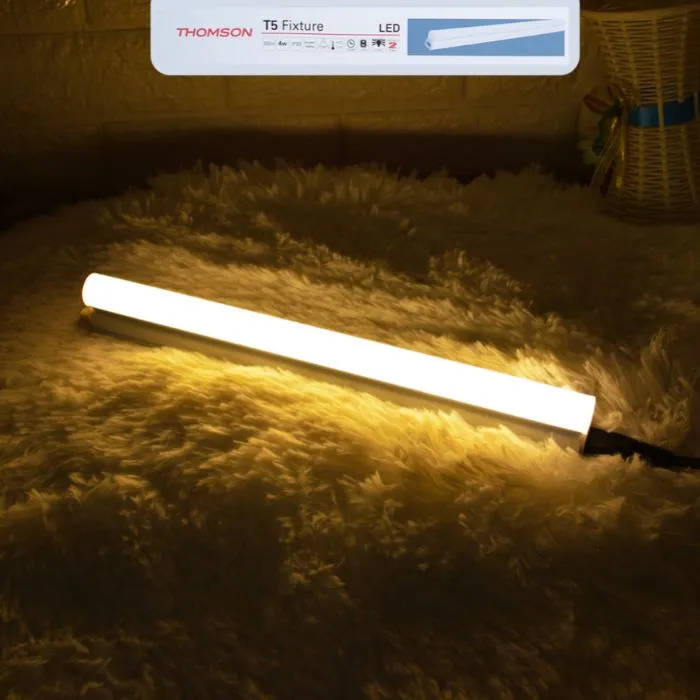 Thomson T5 LED Lamp Warm White LED Tube 4W 3000K 350lm 30cm | Lazada PH