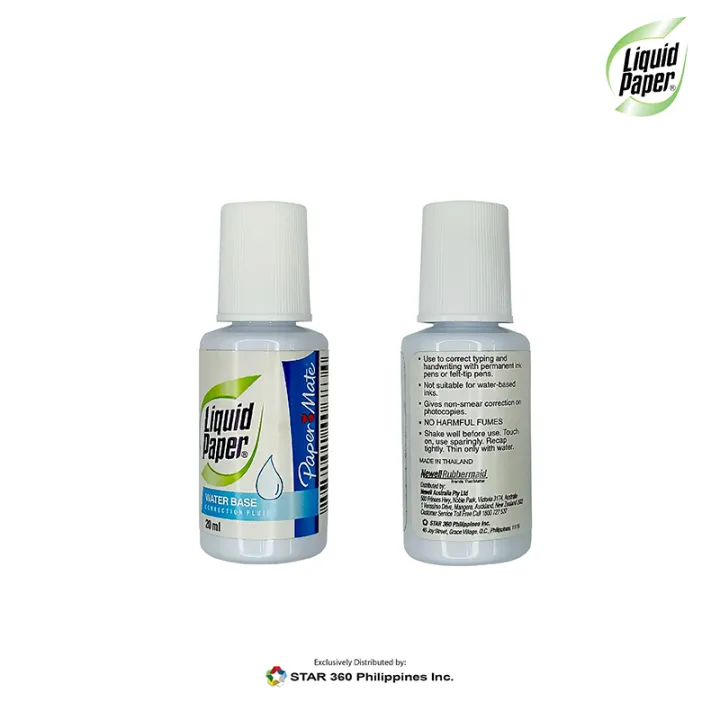 Liquid Paper Water Based Correction Fluid | Lazada PH