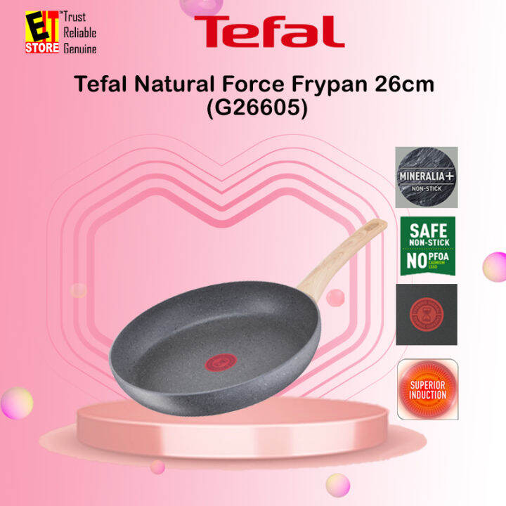 Tefal Natural Force Frypan 26cm (G26605) | Lazada