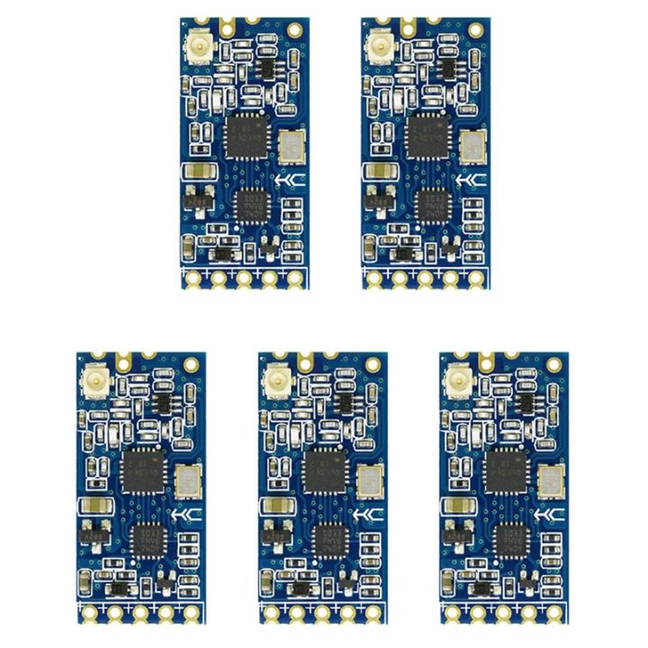 5X HC-12 433Mhz SI4463 Wireless Serial Port Module 1000M Replace ...