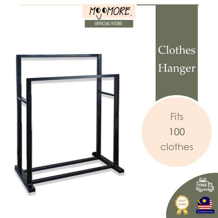 MOJOMORE® Towel Stand Rack Cloth Drying Rack Clothes Hange Floor ...