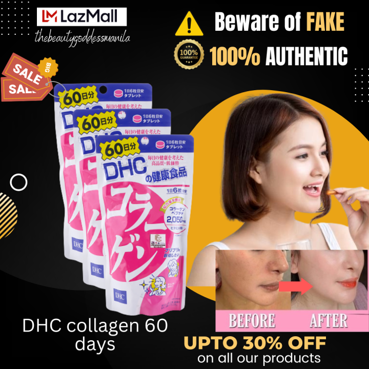 DHC collagen 60 days - 360 tablets peptide 2050 mg | Lazada PH