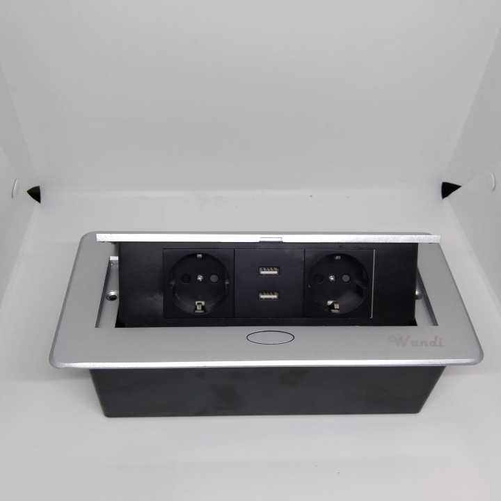 Floor Outlet / Stop Kontak Meja / Stop Kontak Lantai | Lazada Indonesia