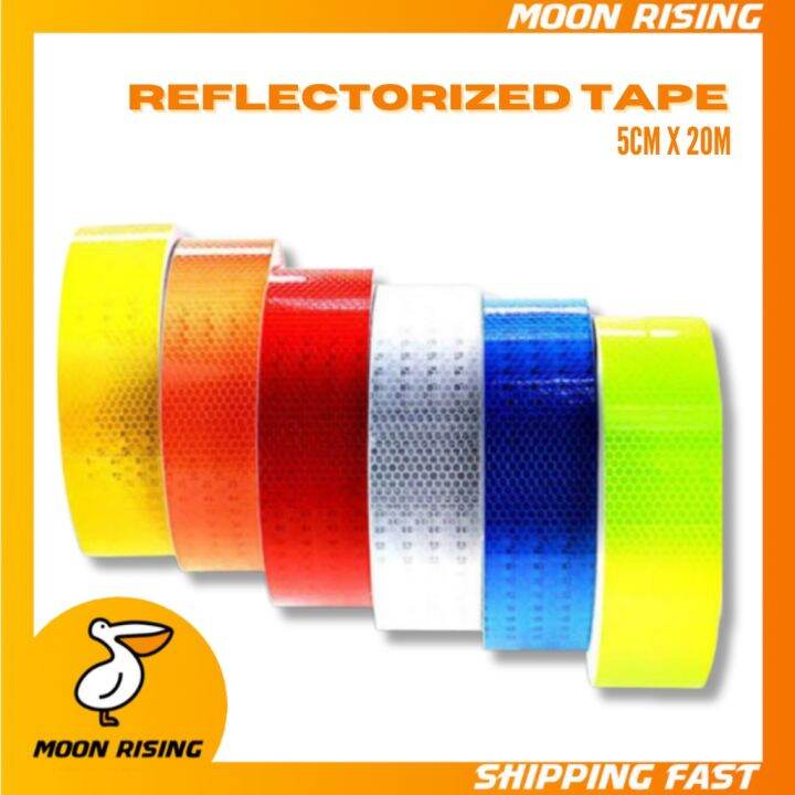 REFLECTORIZE TAPE 5CM X 20M [MOON RISING] | Lazada PH
