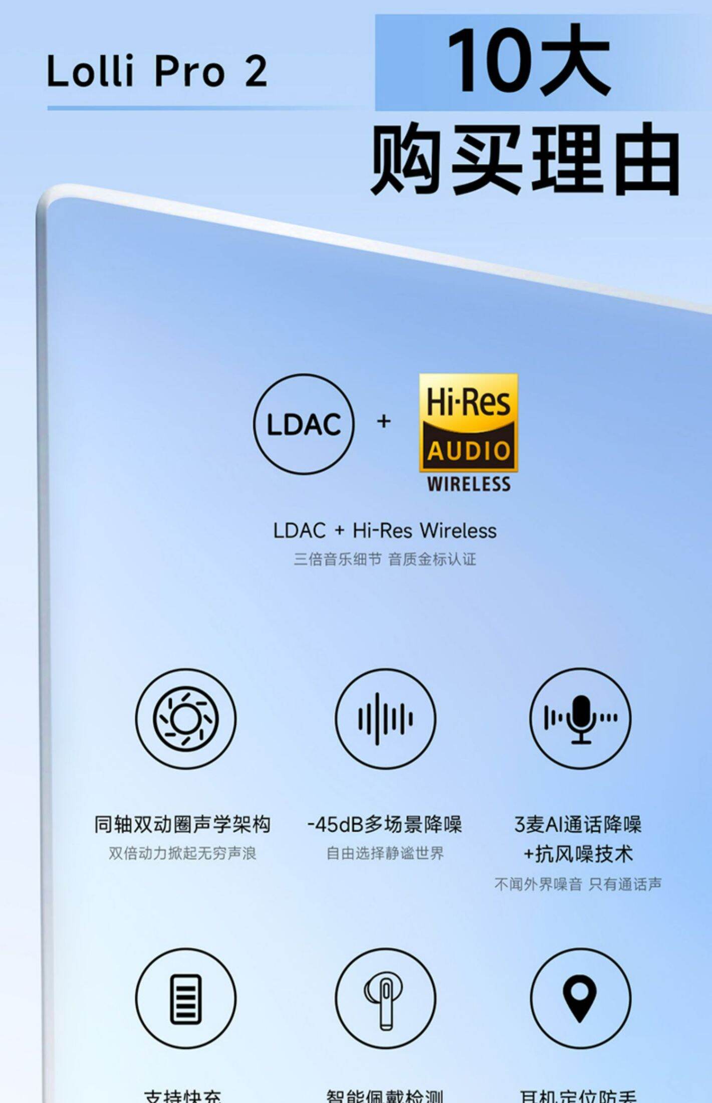 EDIFIER Lolli Pro2 True Wireless หูฟังบลูทูธไม่มีเสียงรบกวนบลูทูธรับรองป้ายทองคำ5.3 | Lazada.co.th