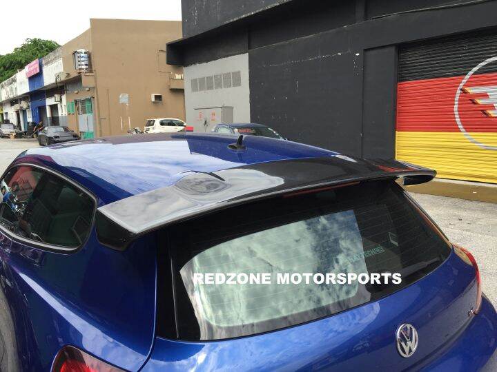 volkswagen scirocco R carbon fiber Cup spoiler | Lazada