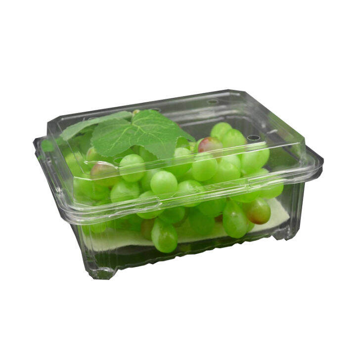 Fruit box rectangular disposable 2 kg strawberry packaging box express ...