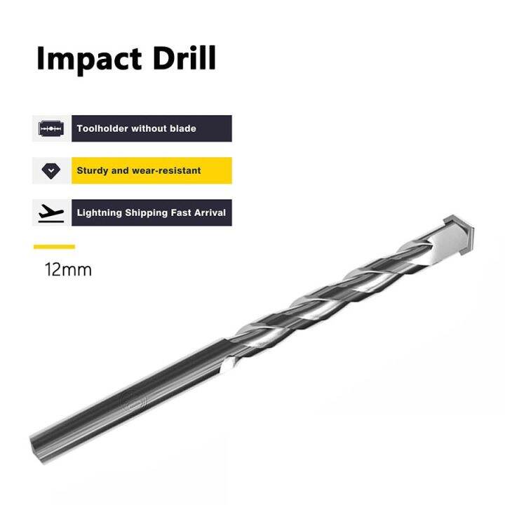 Multi functional Alloy Impact Drill Bit Straight Handle Construction ...