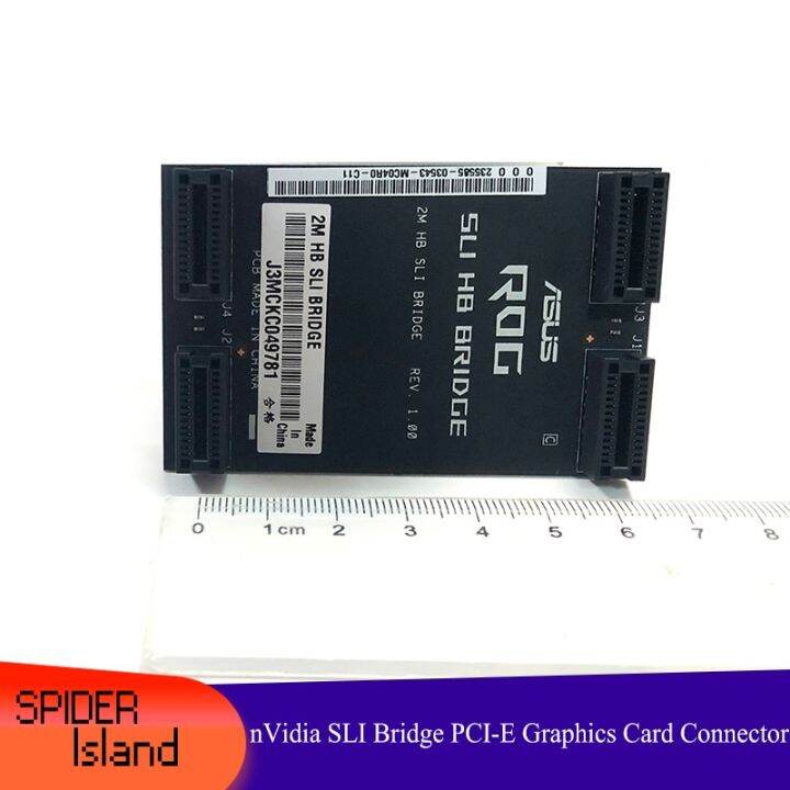 Certified Products Nvidia Card Sli Bridge Pci-e Graphics Connector ...