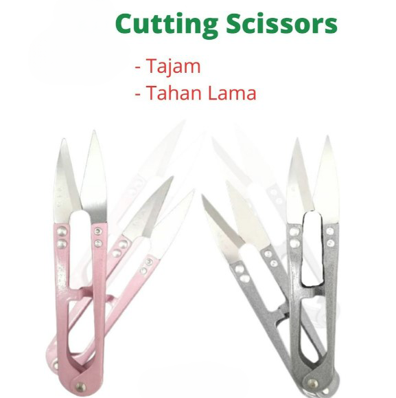 Thread Cutting Scissors U Shape Scissor Craft Embroidery Sewing Any ...