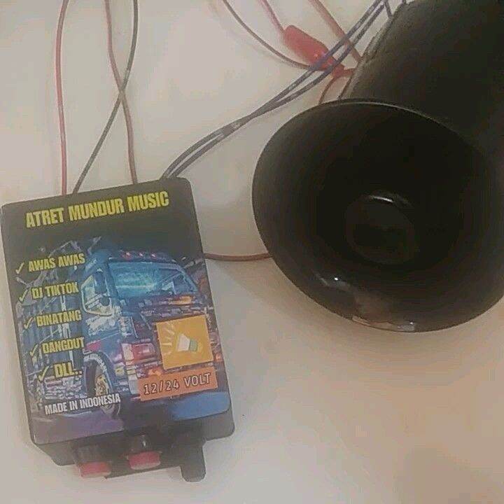 alarm mundur awas atret alaram truk mundur klakson mundur mobil 12 24 ...