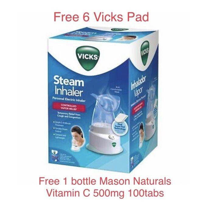 Vicks Personal Steam Inhaler, V1200, Electric 220v | Lazada PH