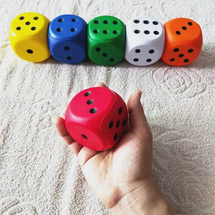 BOODDO Cognitive Fun Gifts Big Dice Length 6cm Elastic Toys Finger ...