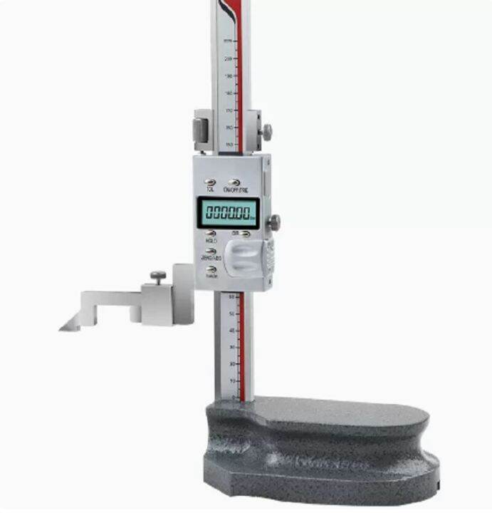 0-300MM Digital Height Ruler Tape Caliper Vernier Meter Scribing Ruler ...