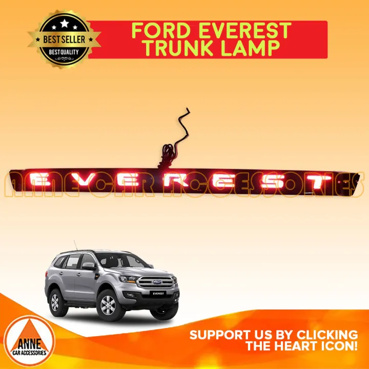SUV Trunk Lid Lamp Cover with LED 1) Ford Everest 2) Mitsubishi Montero 3) Isuzu Mux Trunk Lamp ...