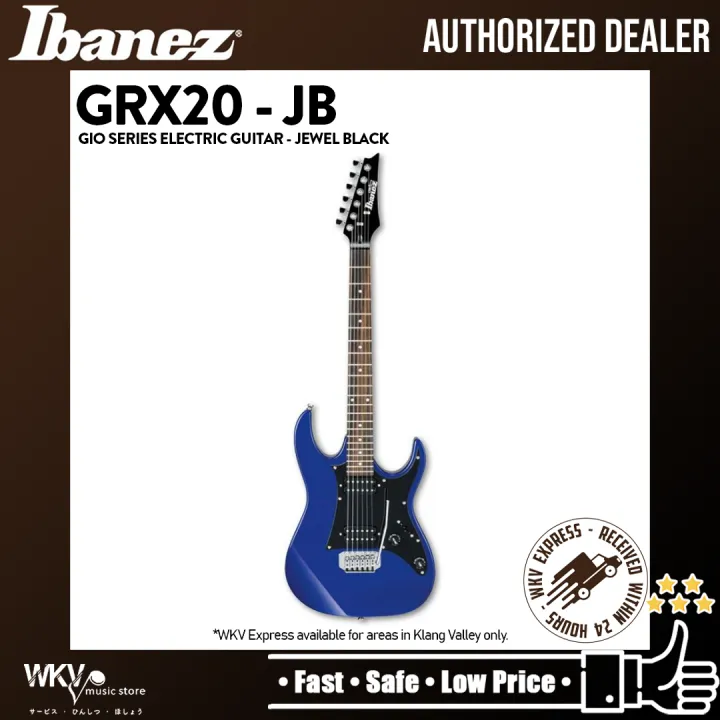 Ibanez GIO GRX20 Electric Guitar - Jewel Blue (GRX20-JB / GRX JB) | Lazada