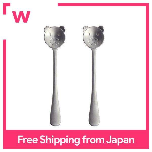 NAGAO Tsubame-Sanjo Shaved Ice Spoons, Mini Shirokuma 2-Piece Set, 12 ...