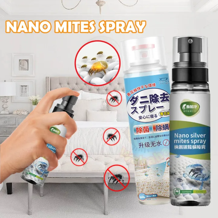 Wahaha Nano Silver Mites spray Bed Bug Spray Dust Mite Remover Sleep ...