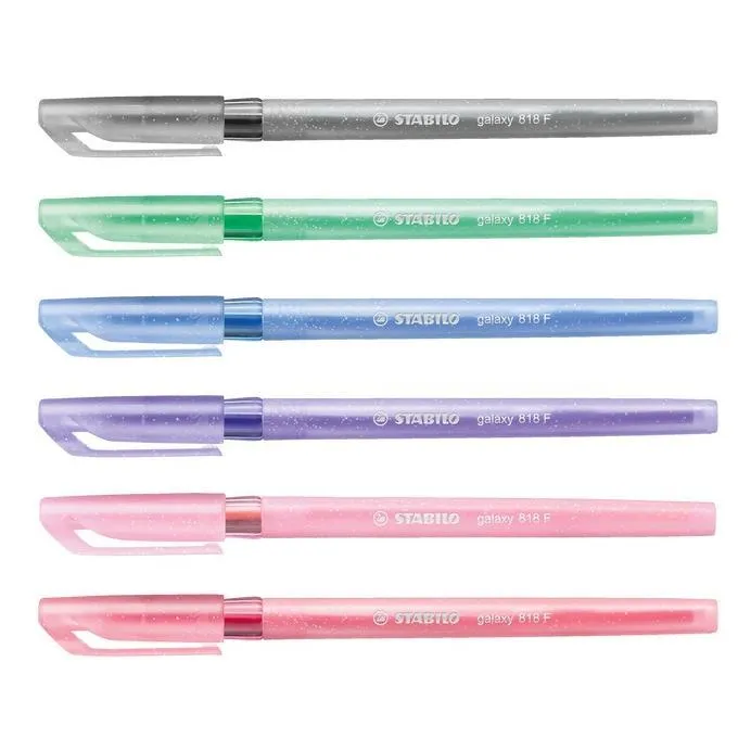 STABILO Galaxy Ballpoint Pen (Fine Tip) - 6 Colors | Lazada PH