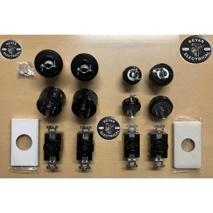 PANASONIC TWISTLOCK OUTLET TWISTLOCK PLUG 20A 30A 3 PRONG 4 PRONG ...