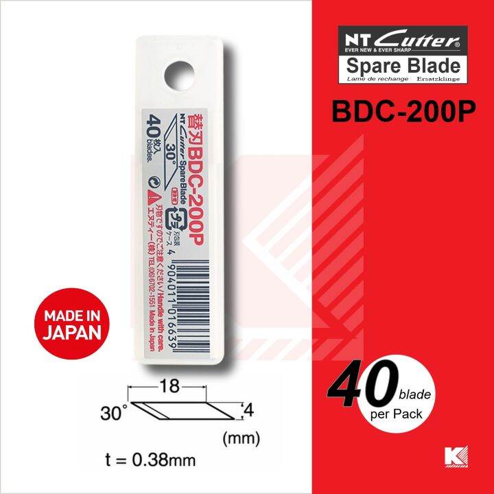 Japan NT CUTTER 45 Degrees BDA-200P Small Pen Knife Art, 50% OFF
