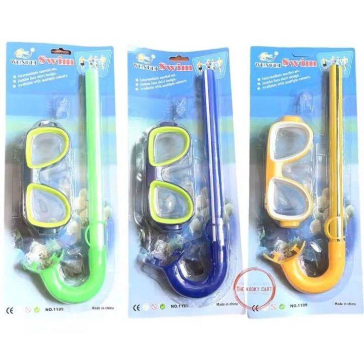 Simming Googles Diving Mask Breathing Tube | Lazada PH