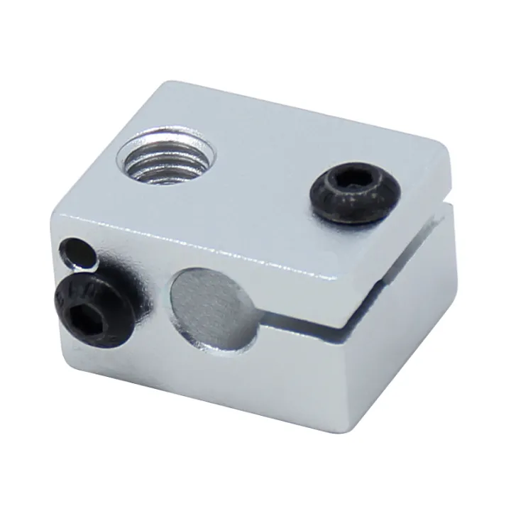 Aluminium Alloy V6 Heat Block For V5 V6 J-head Extruder HotEnd 3D ...